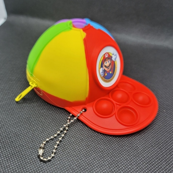 Toys | Mario Fidget Spinner 2in1 Bubble Popper Sensory Toy With Coin ...